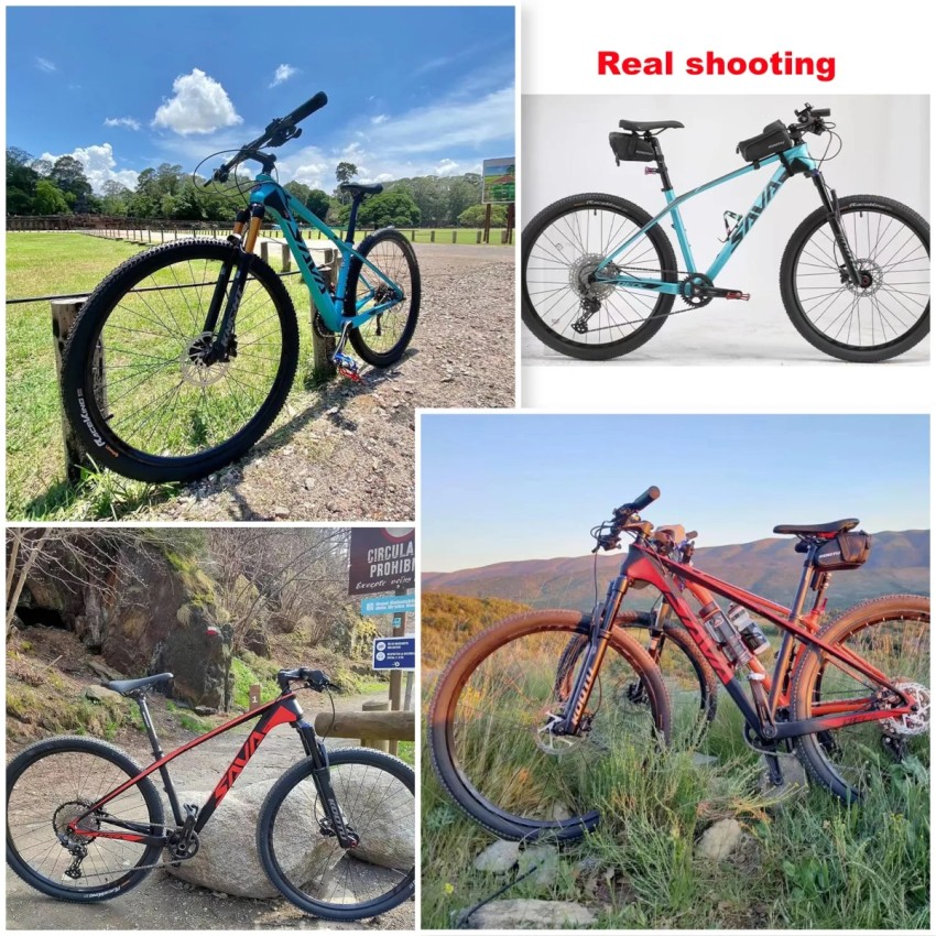 Bicicleta de Montaña Sava Deck 6.1 marco fibra de carbono M